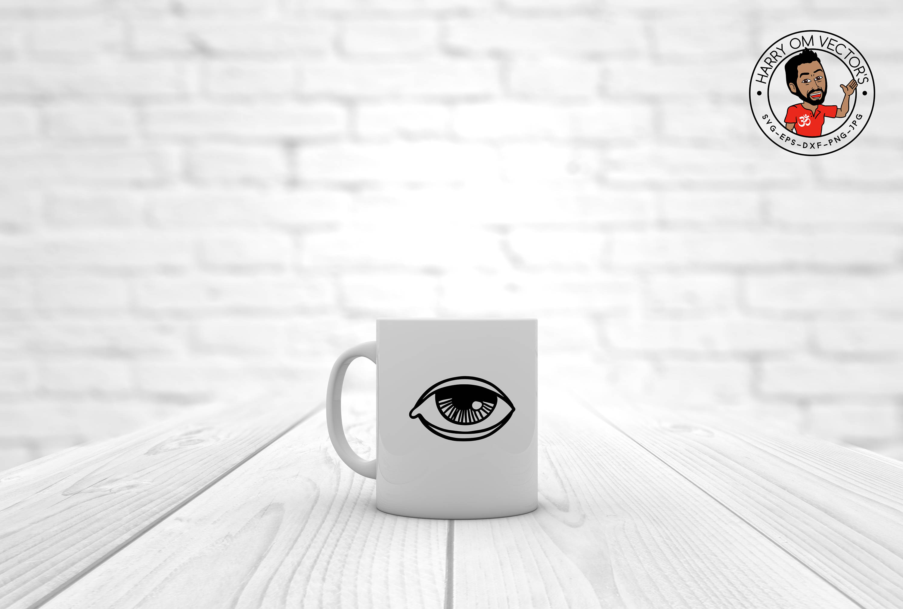 Eye Vector, SVG DXF for Silhouette Cameo or Cricut, Esoteric Eye ...