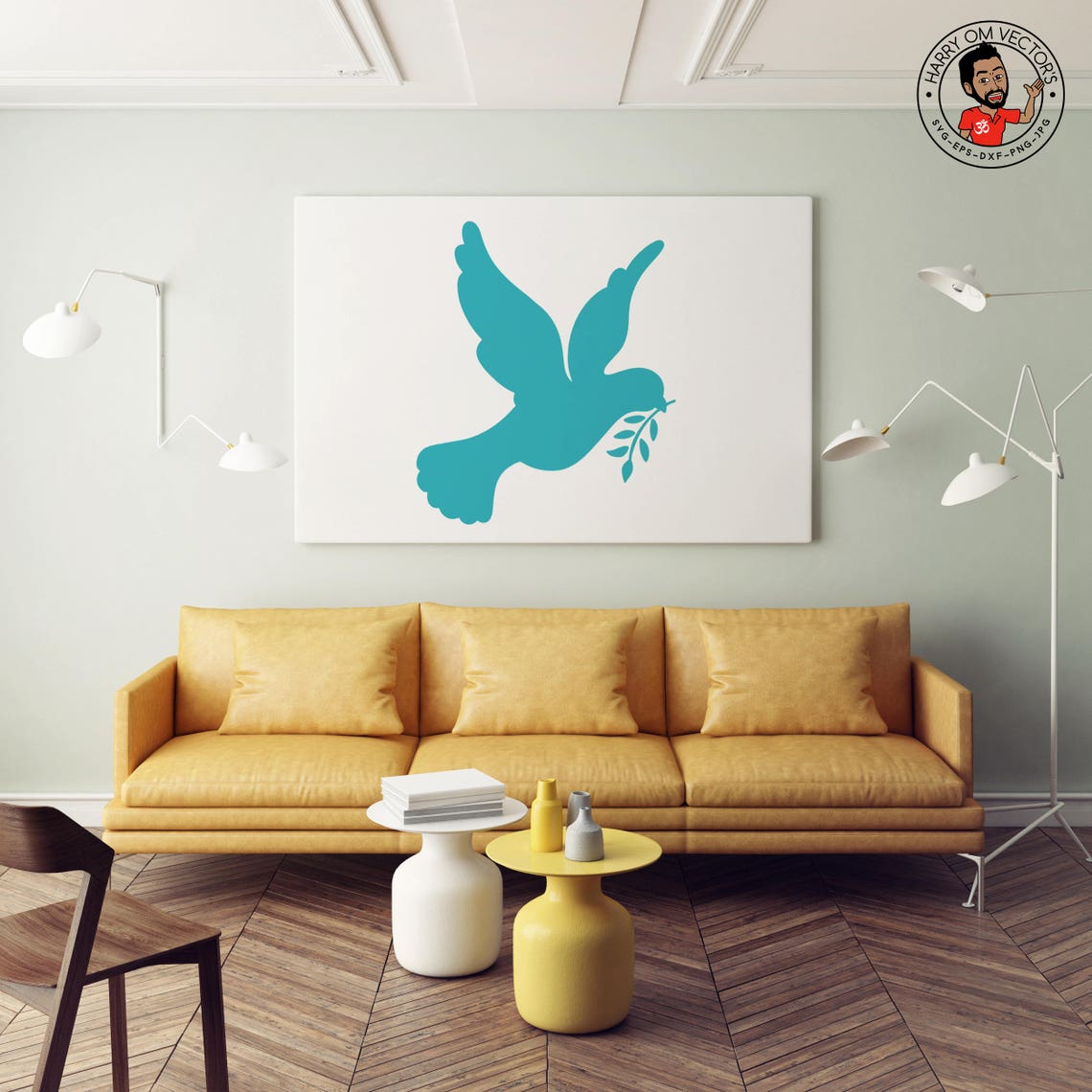 Dove Vector, Dove SVG, Dove Dxf, Dove Clipart, Bird SVG Files for ...