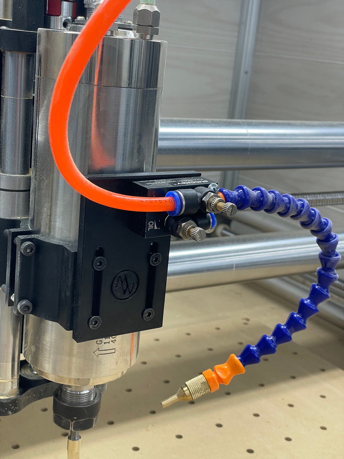 Onefinity CNC Air Blast Holder Mount, Chip Removal - Etsy