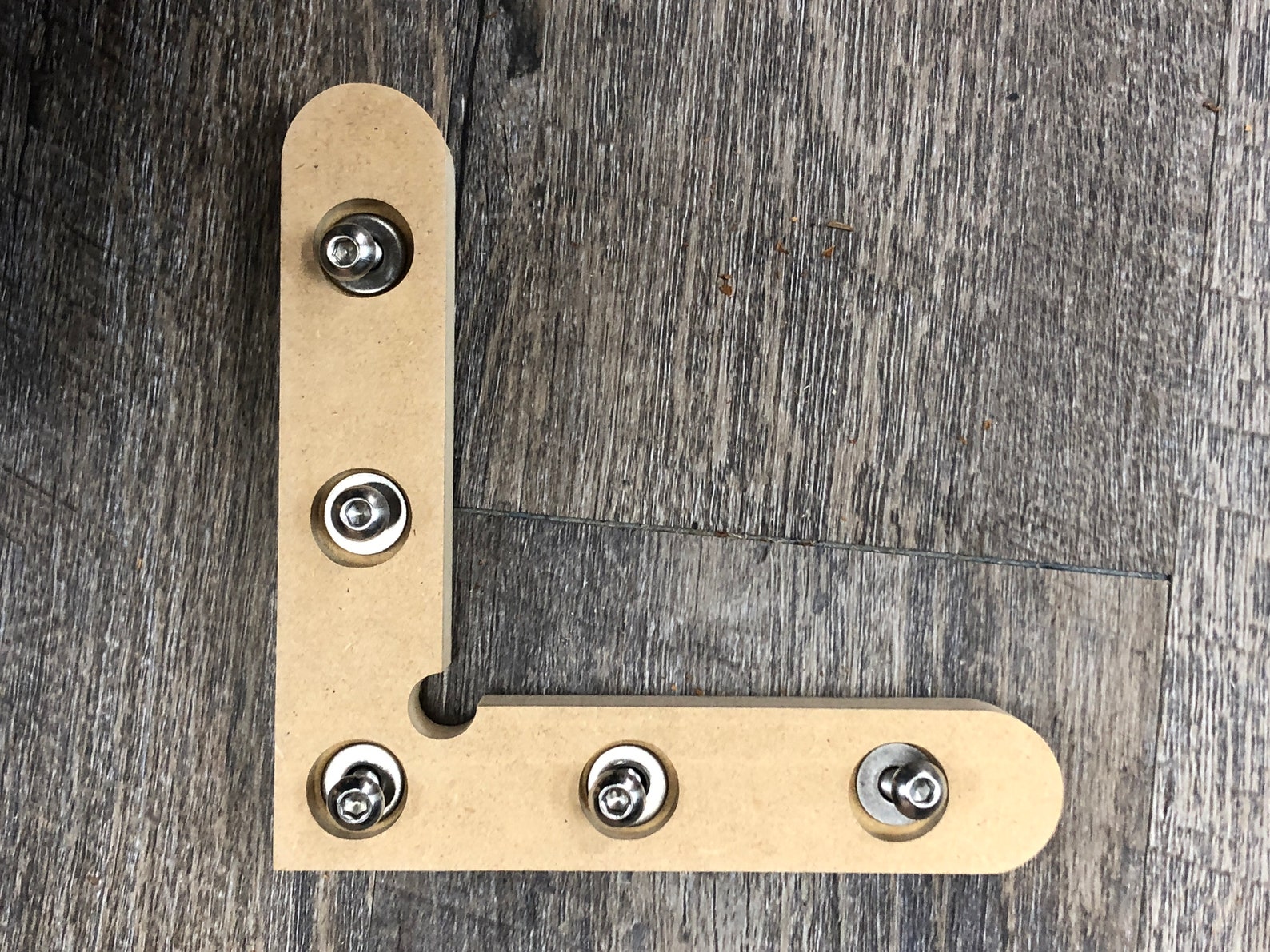 Universal CNC L Shaped Clamps. One 5 Hole And One Sliding Bolt | Etsy