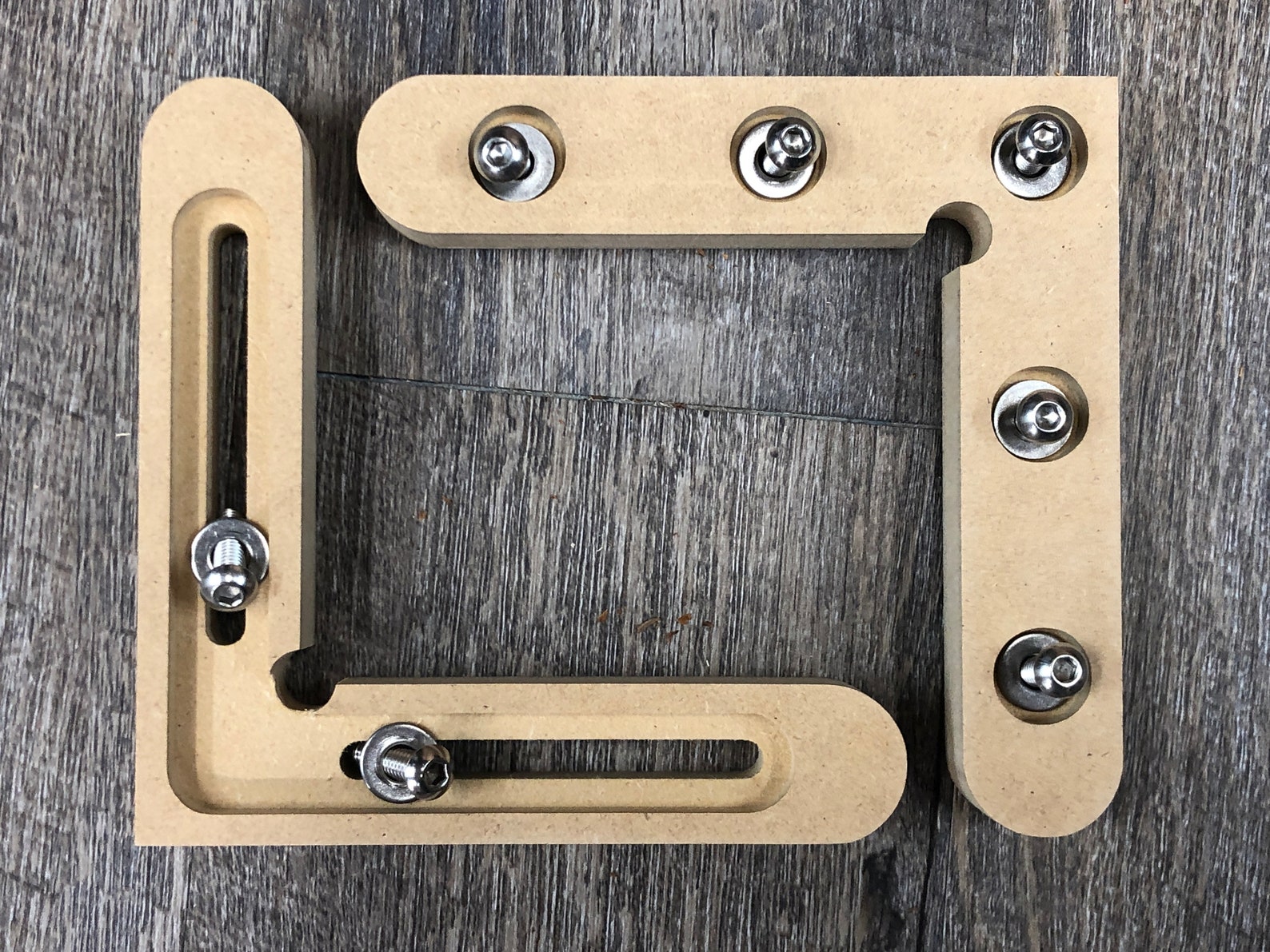 Universal CNC L Shaped Clamps. One 5 Hole And One Sliding Bolt | Etsy