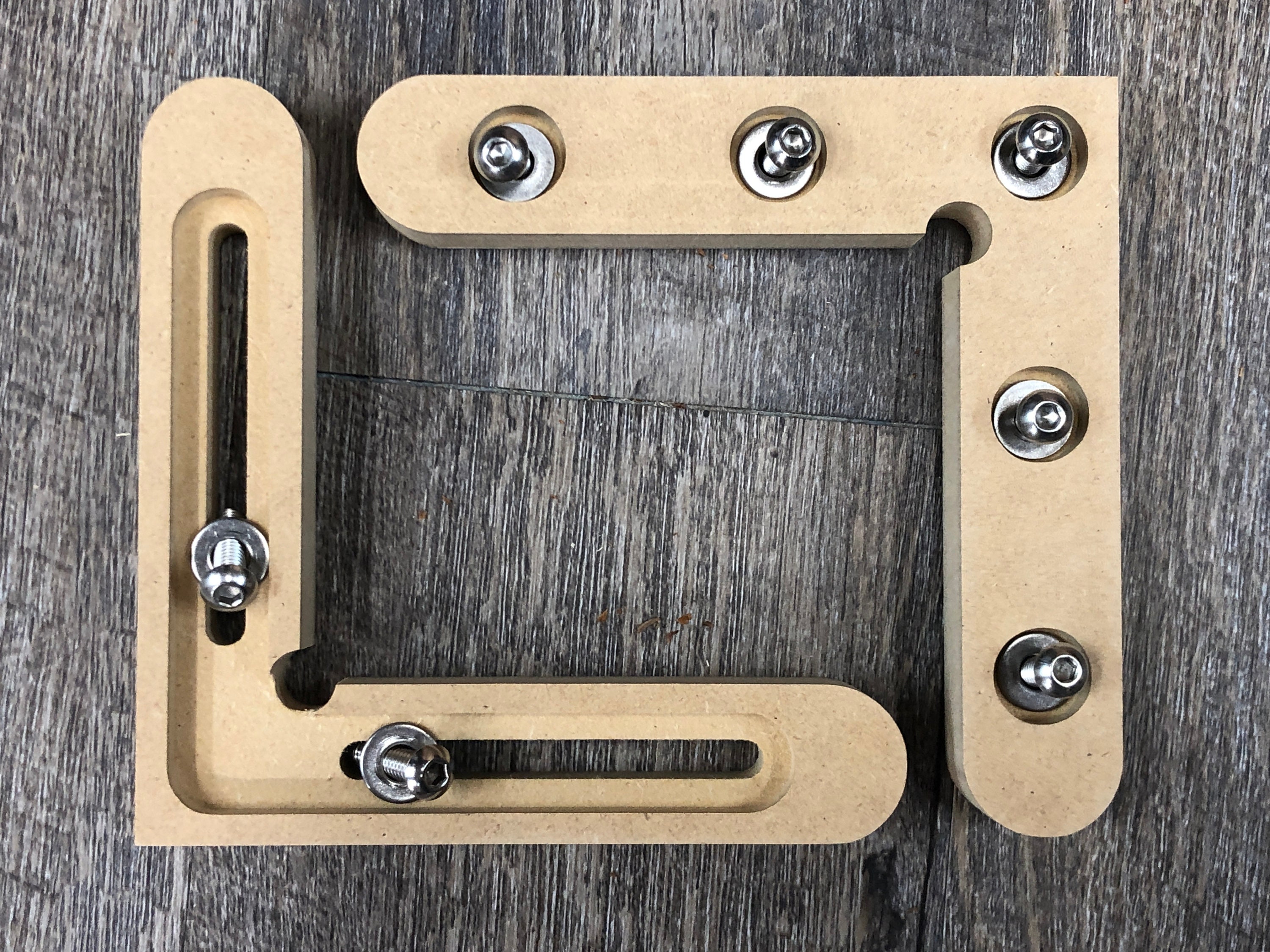 Universal CNC L Shaped Clamps. One 5 Hole And One Sliding Bolt | Etsy