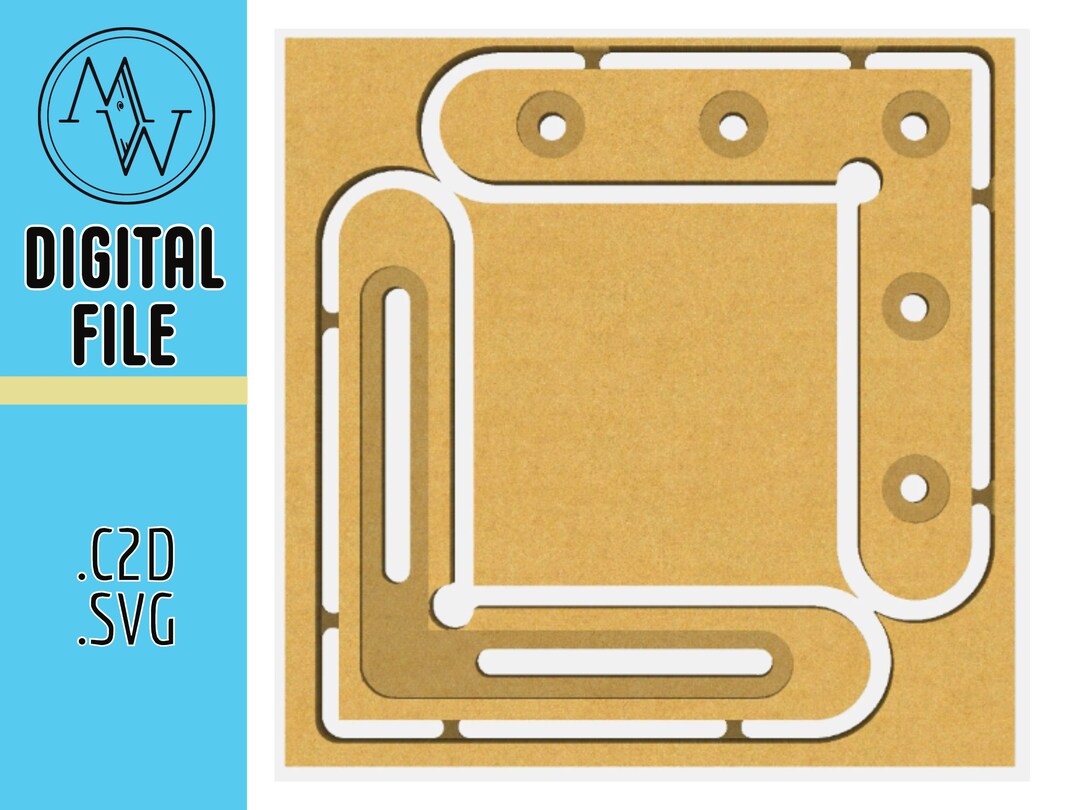 CNC L Clamp Digital File, Shapeoko and X-carve (.c2d and .svg) - Etsy