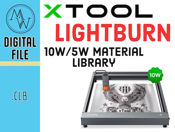 Xtool D1 Laser Lightburn Cut Library 5/10w All the Settings - Etsy Hong ...