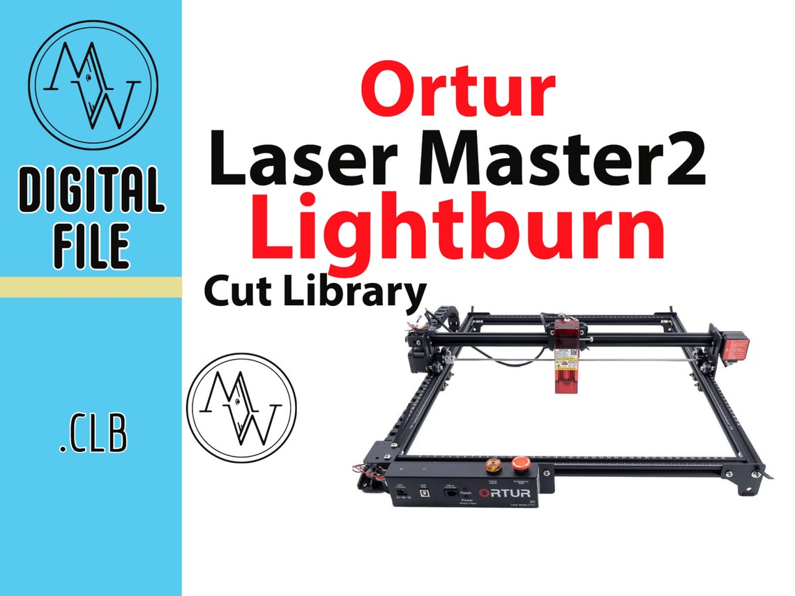 ORTUR Laser Master 2 Laser Lightburn Cut Library All the - Etsy