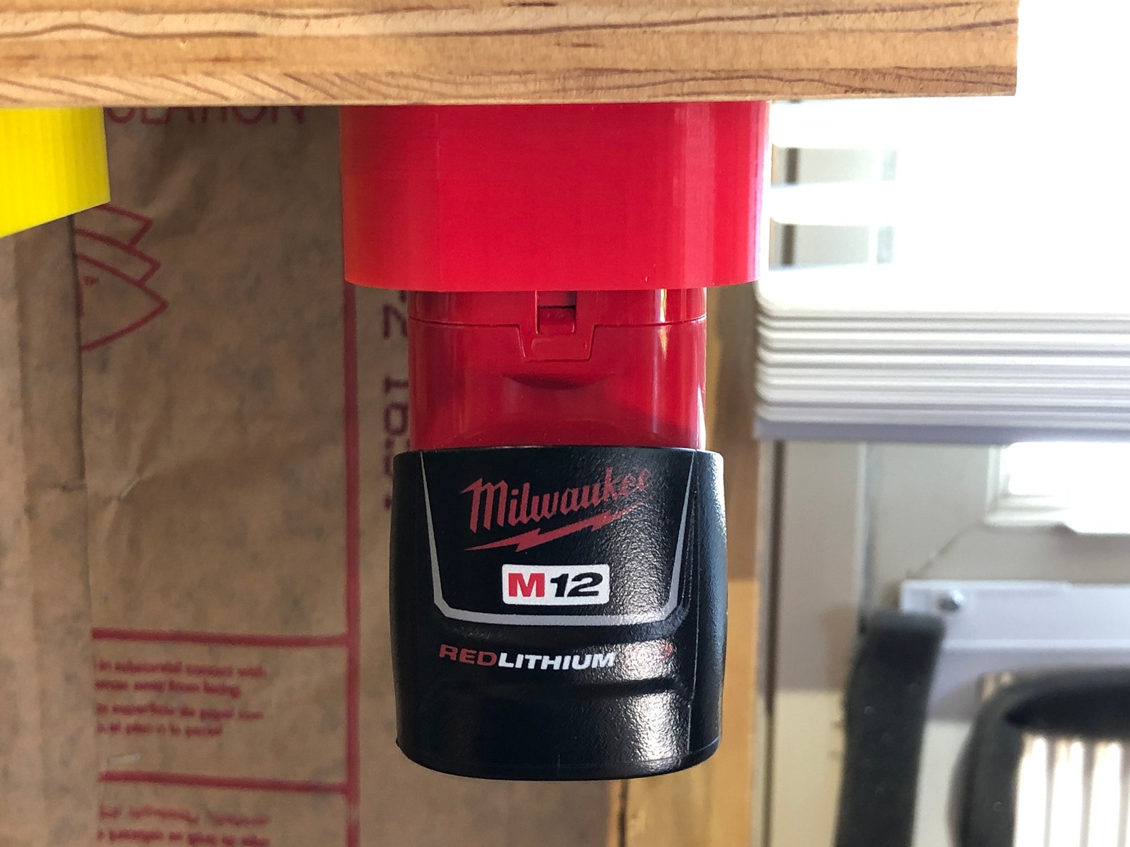 Milwaukee M12 Battery Storage Holder. Mount on Any Surface and - Etsy
