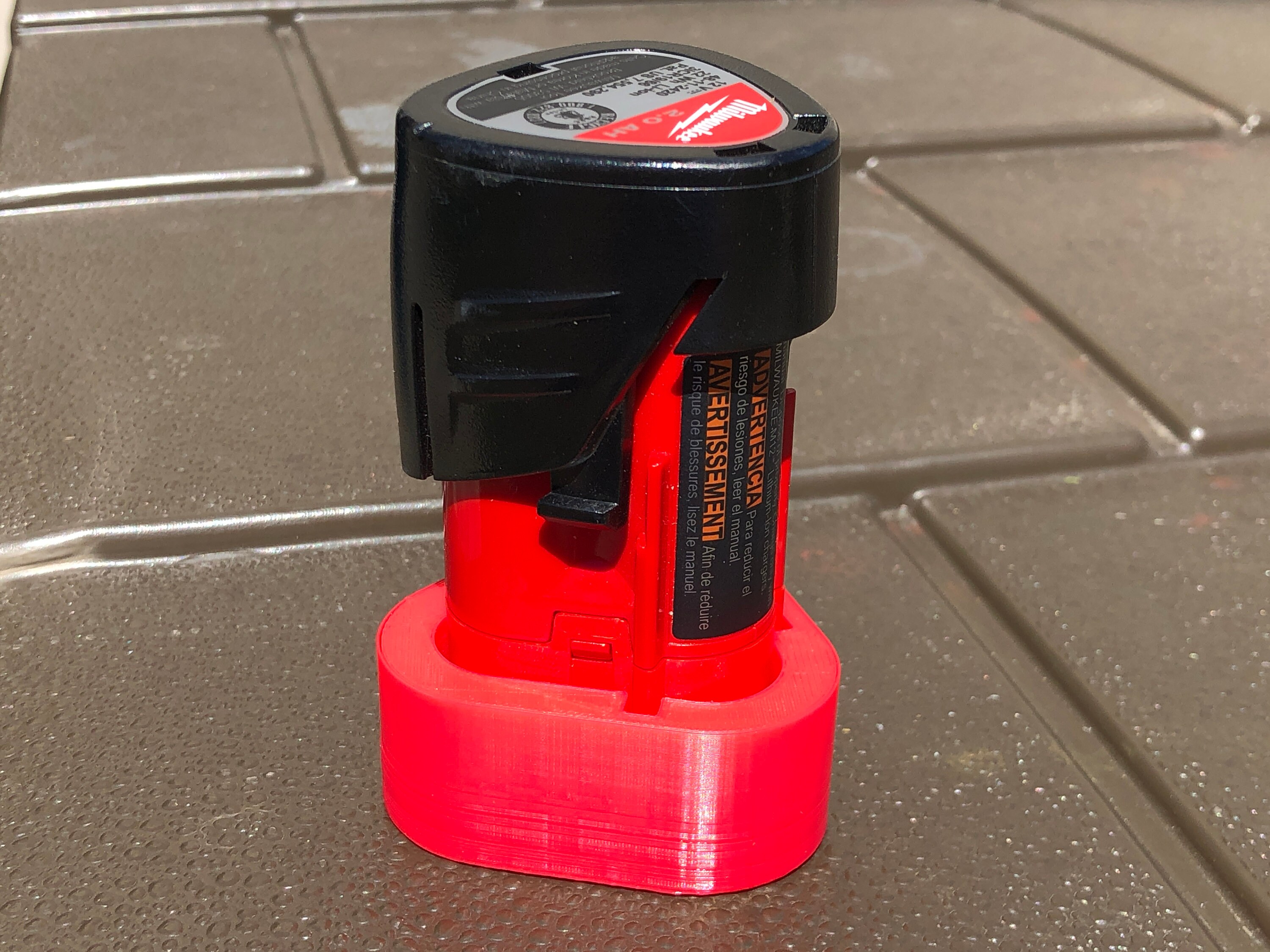 Milwaukee M12 Battery Storage Holder. Mount on Any Surface and | Etsy