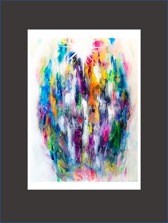 Art Prints Vibrational Art Spiritual Painting Meditation | Etsy