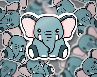 Elephant Decal - Etsy
