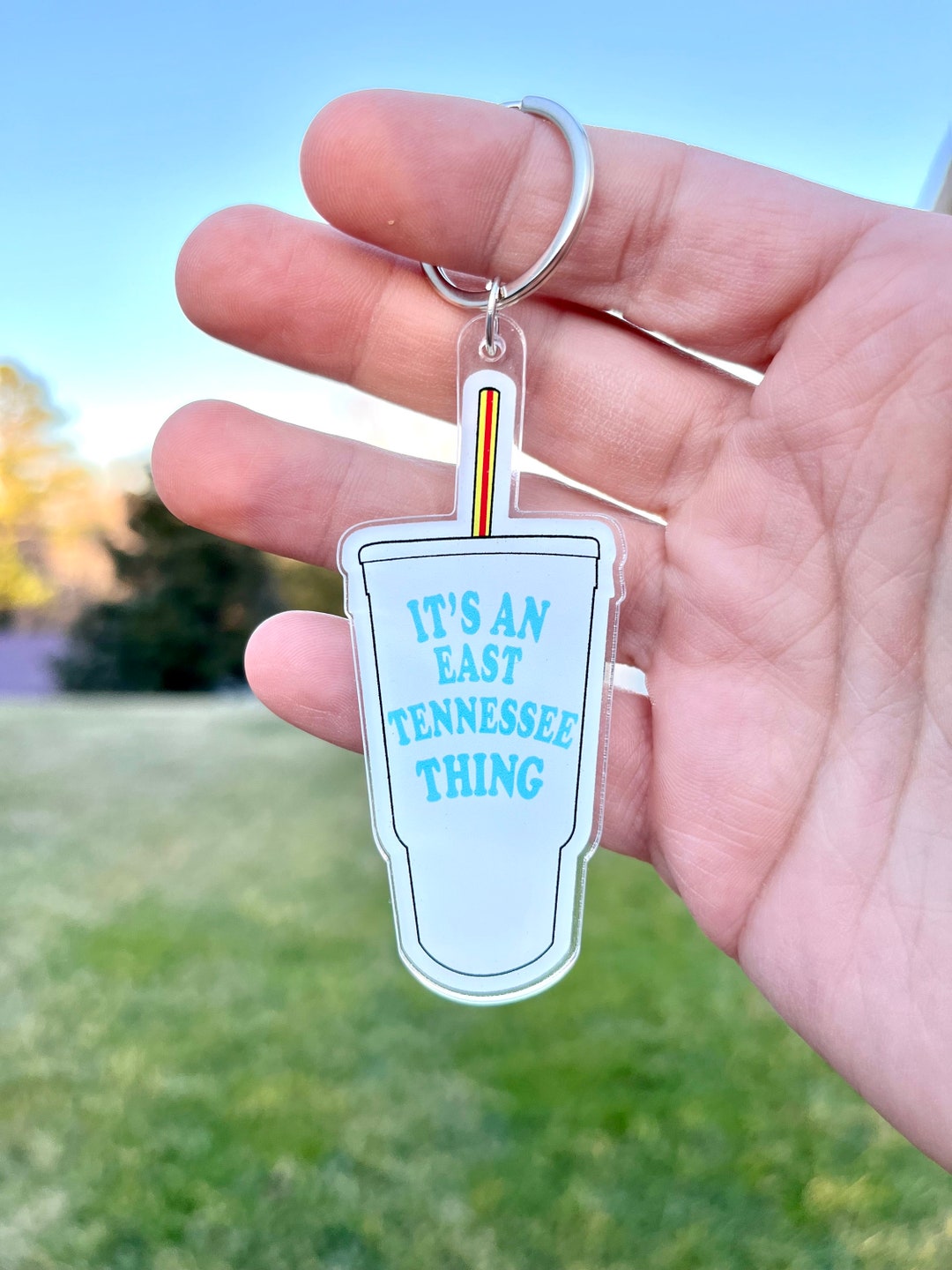 East Tennessee Keychain, "it's an East Tennessee Thing", Johnson City ...