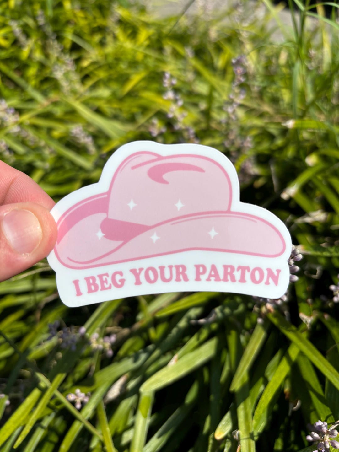 Dolly Parton Sticker, I Beg Your Parton - Etsy