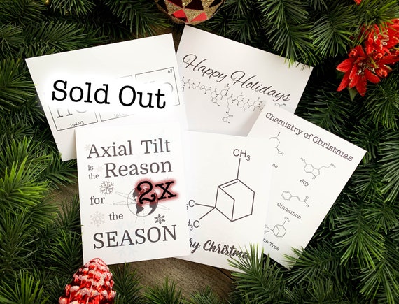 Greeting Cards Christmas Cards Holiday & Seasonal Cards Chemistry ...