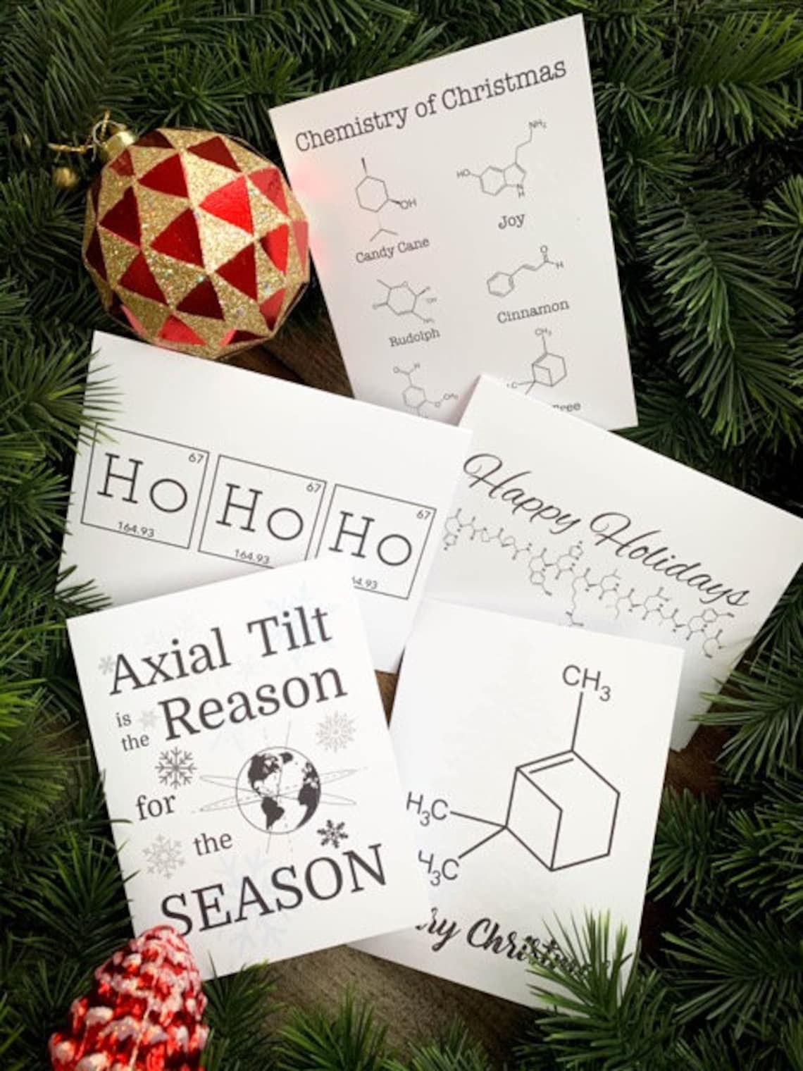 Amino Acid Thank You Cards Thank You Cards Pack Science | Etsy