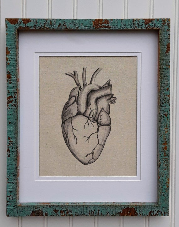 Creative Human Heart Drawings
