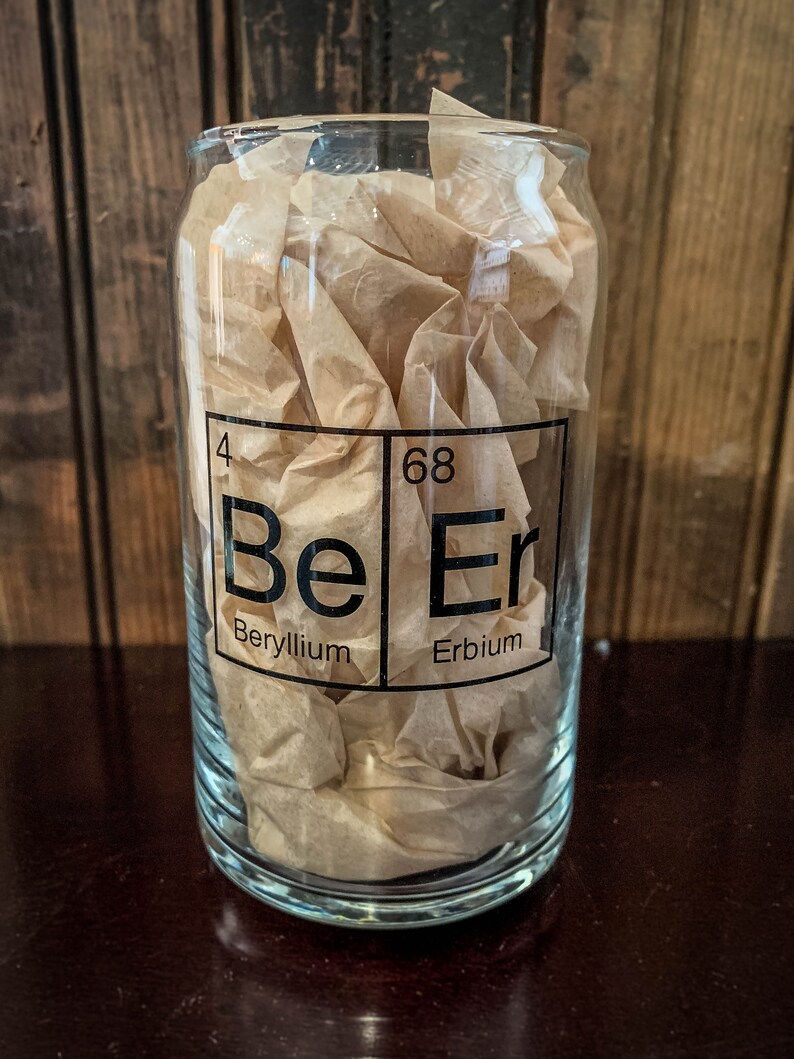 Science Themed Bar Glassware Set With Gift Box Unique Barware - Etsy