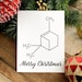 Set of 5 Science Themed Holiday Cards, Science Holiday Cards, Science ...
