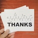 Amino Acid Thank You Cards, Thank You Cards Pack, Science Wedding Thank ...