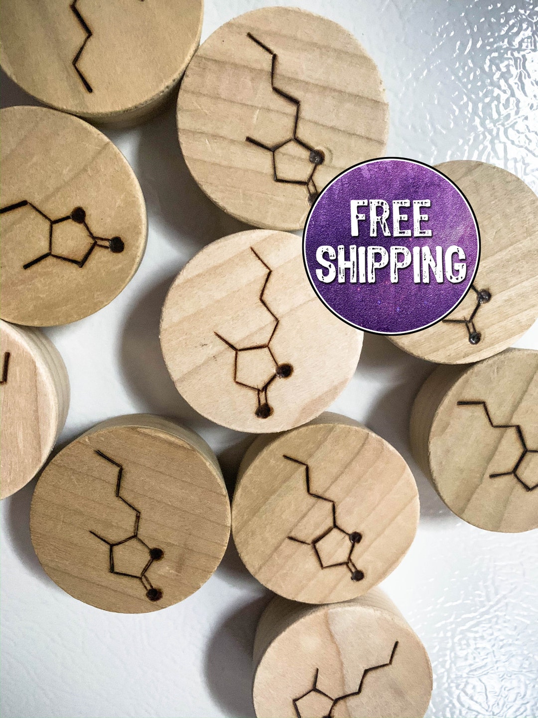 Authentic Wood Whiskey/bourbon Barrel Bung Magnet, Bourbon Barrel Gifts ...