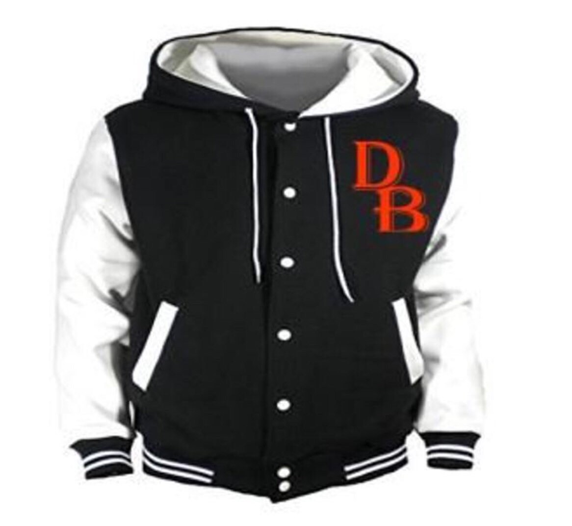Custom Hooded Letterman Jacket - Etsy