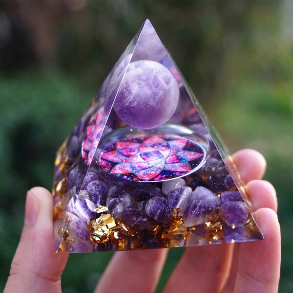 Amethyst Orgonite - Etsy