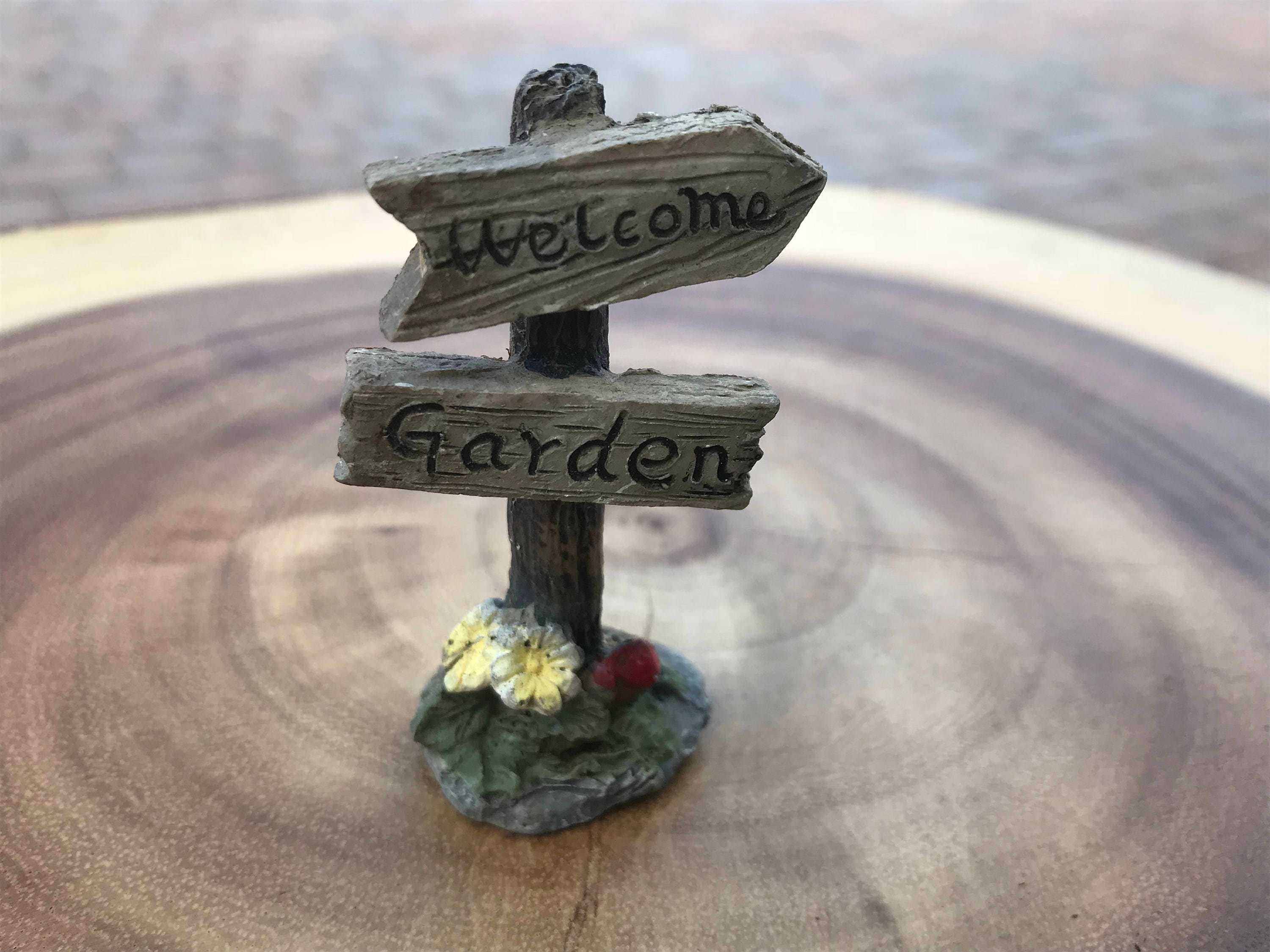 Fairy Garden,fairy Garden Sign, Garden Decor, Fairy Garden Supply ...