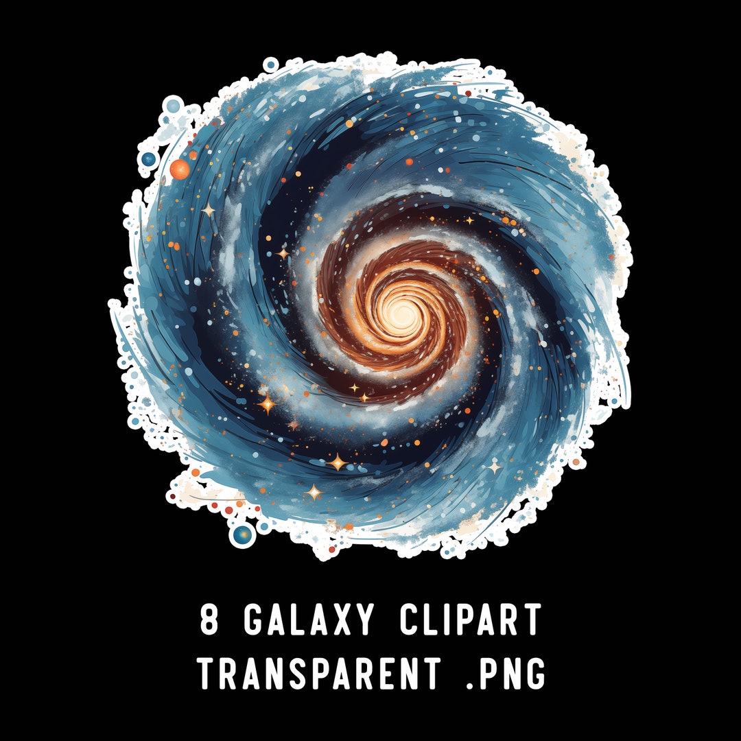 Spiral Galaxy Clipart Pngs, Space Clipart, Outer Space, Astronomy, Room ...