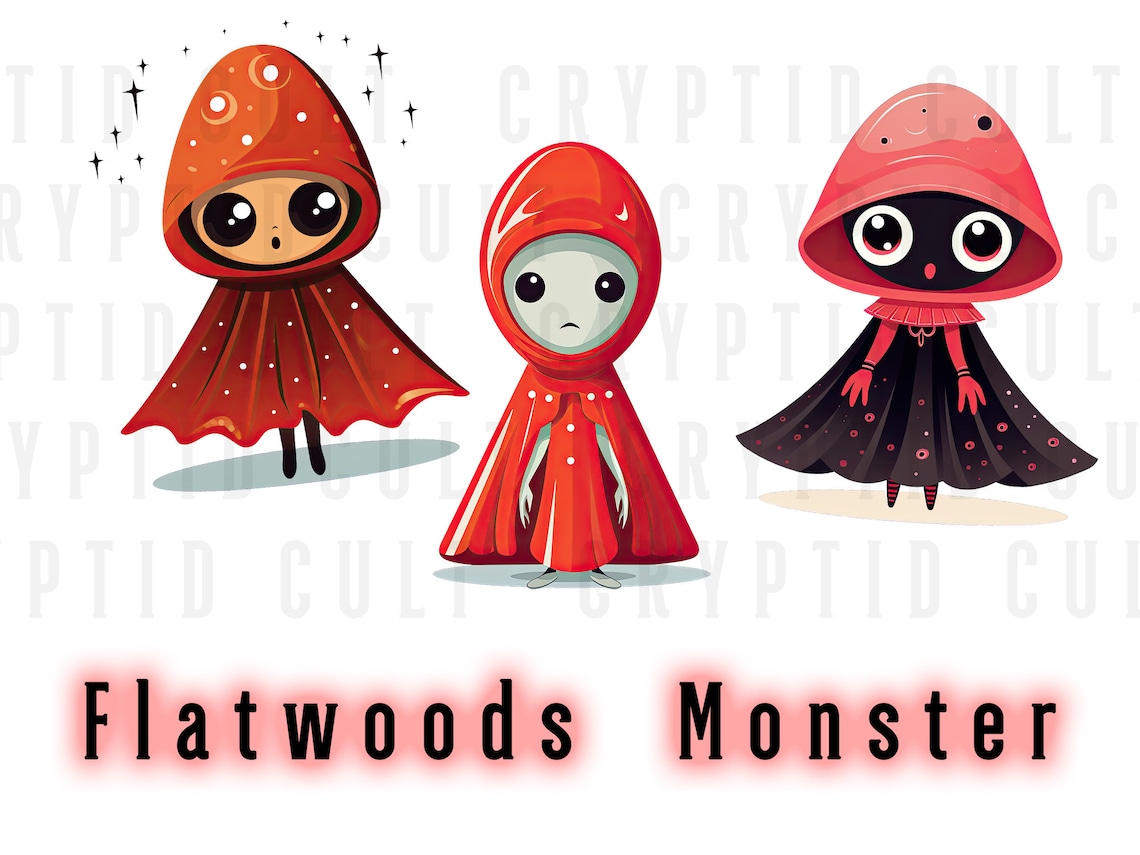 30 Cute Cryptid Clipart Transparent Pngs Cute Bigfoot PNG Cute Monsters ...