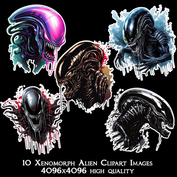 Xenomorph Types Drawing
