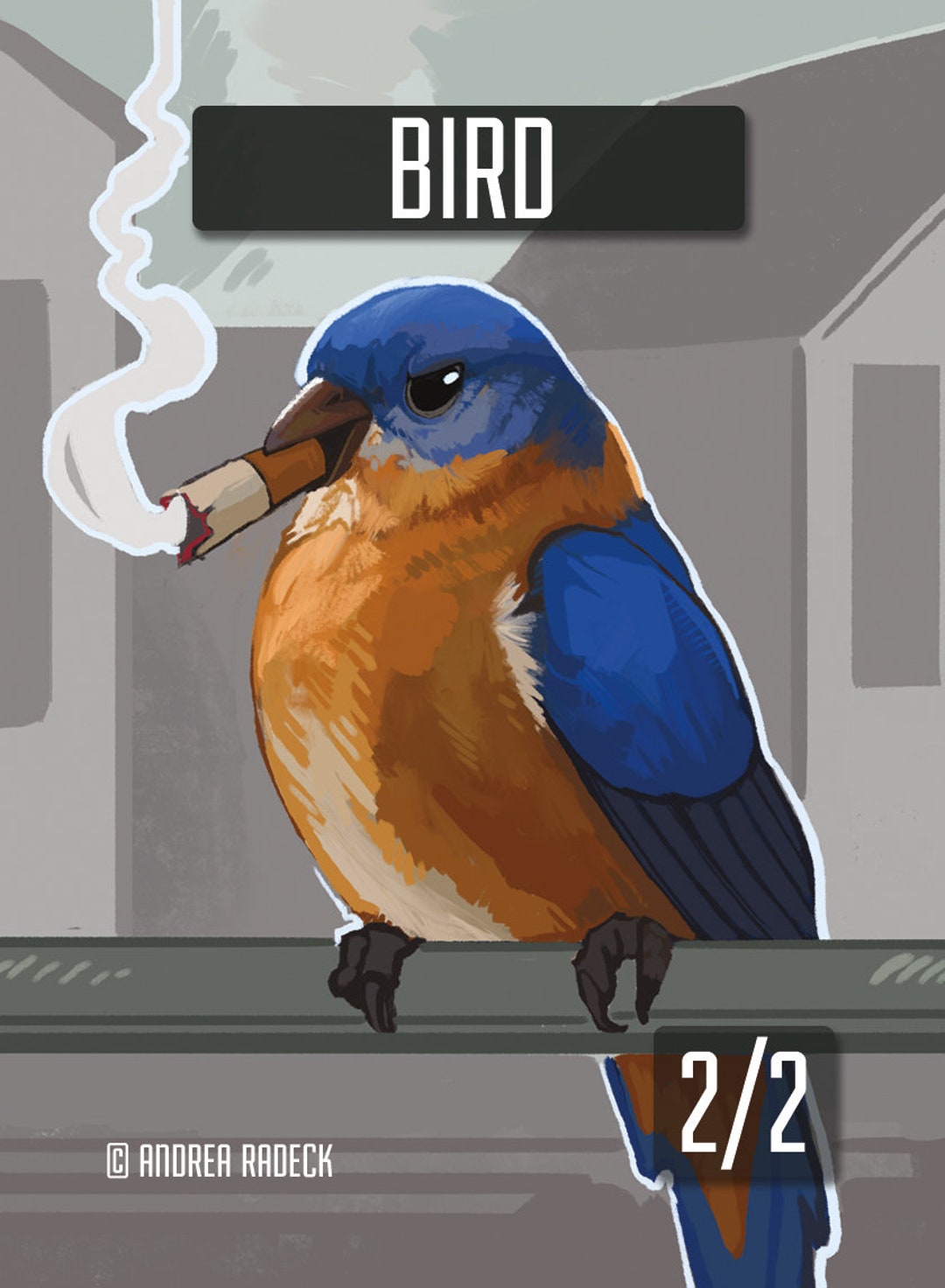 4x - 2/2 Bird Tokens for Magic the Gathering! - Etsy