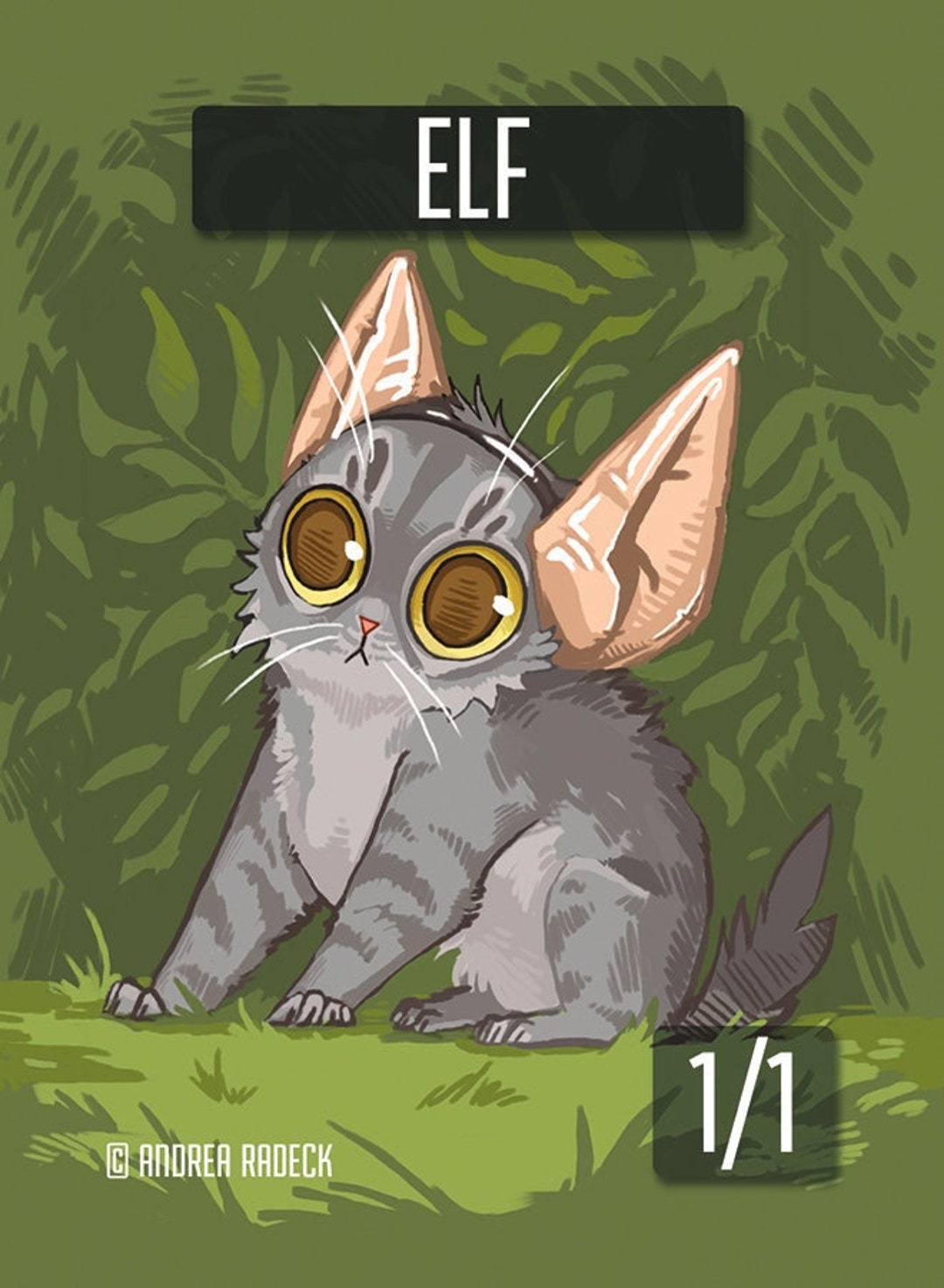 4x - 1/1 Elf Tokens for Magic the Gathering! - Etsy