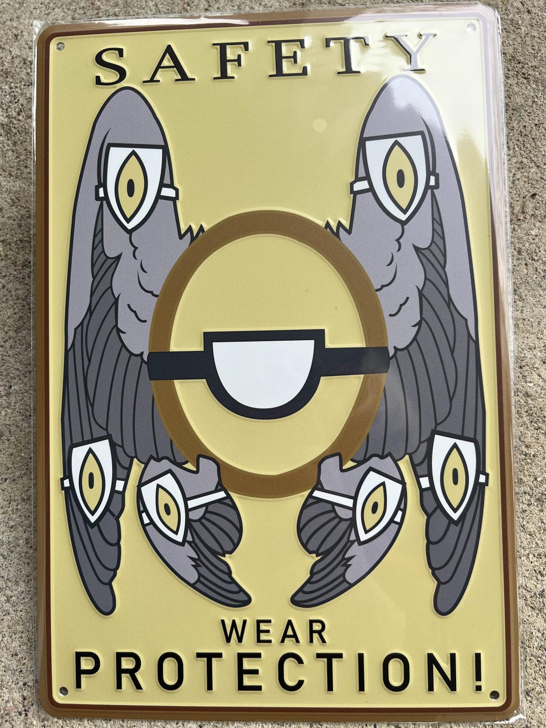 Biblically Accurate Safety Sign - Etsy