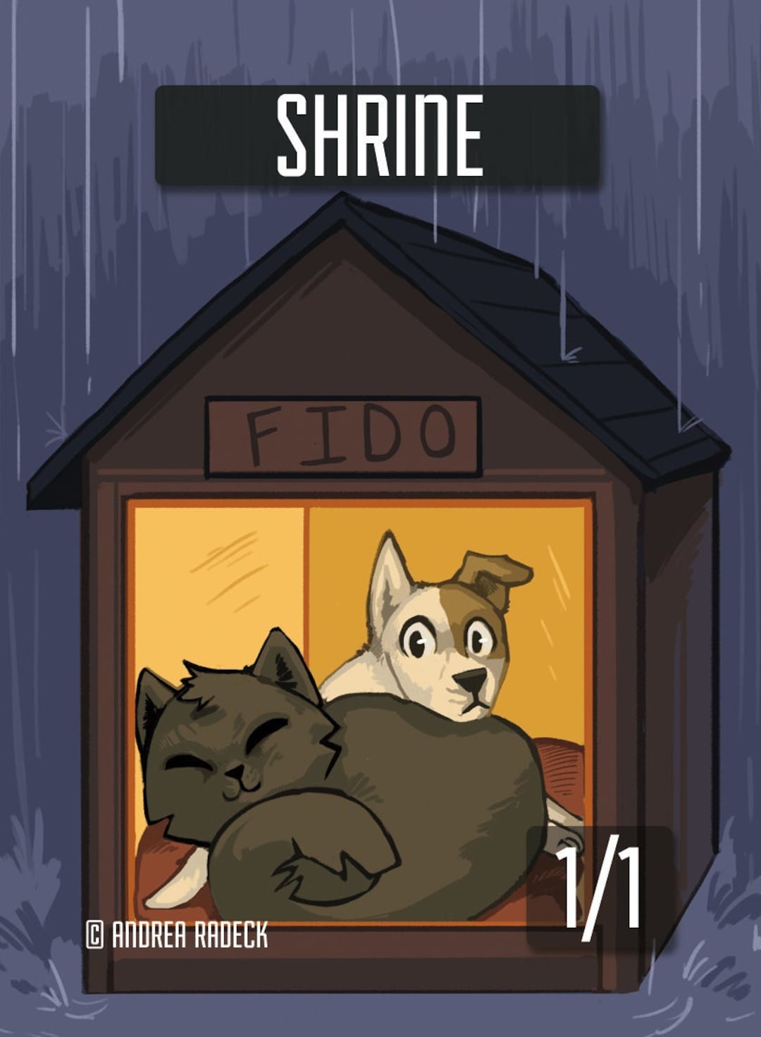 4x - 1/1 Shrine Tokens for Magic the Gathering! - Etsy