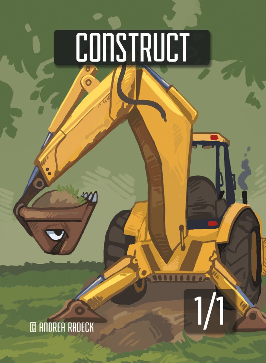 4x - 1/1 Construct Tokens for MTG! - Etsy