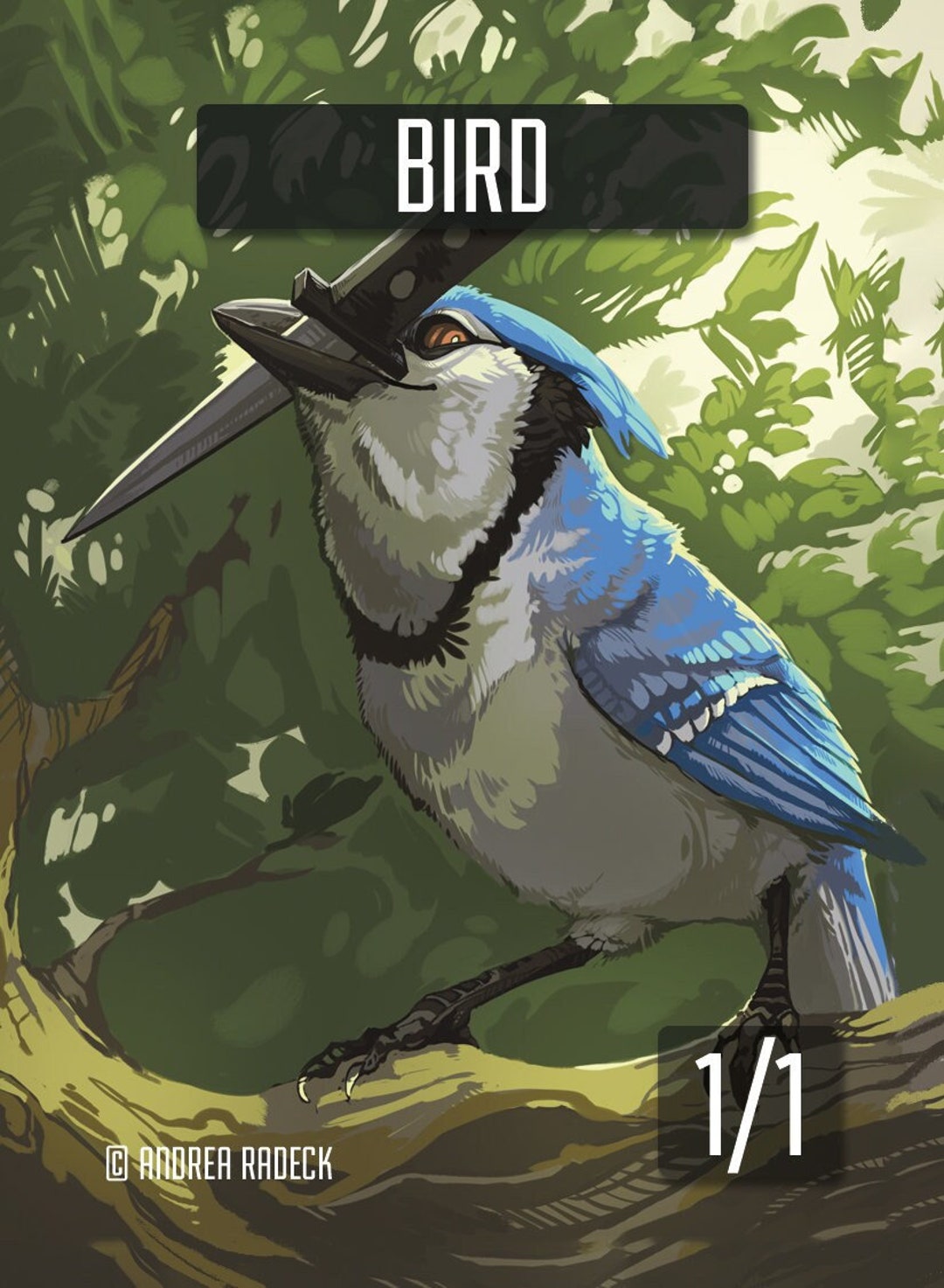 4x - 1/1 Bird Tokens for Magic the Gathering! - Etsy