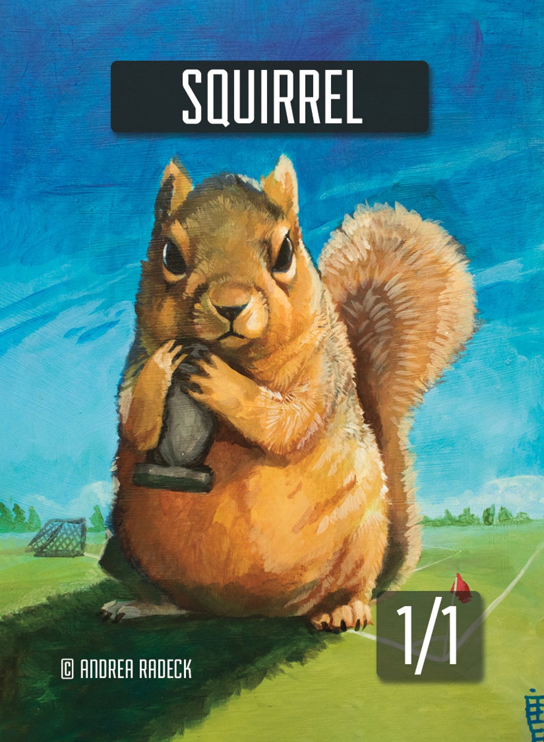 4x - 1/1 Squirrel Tokens for MTG! - Etsy