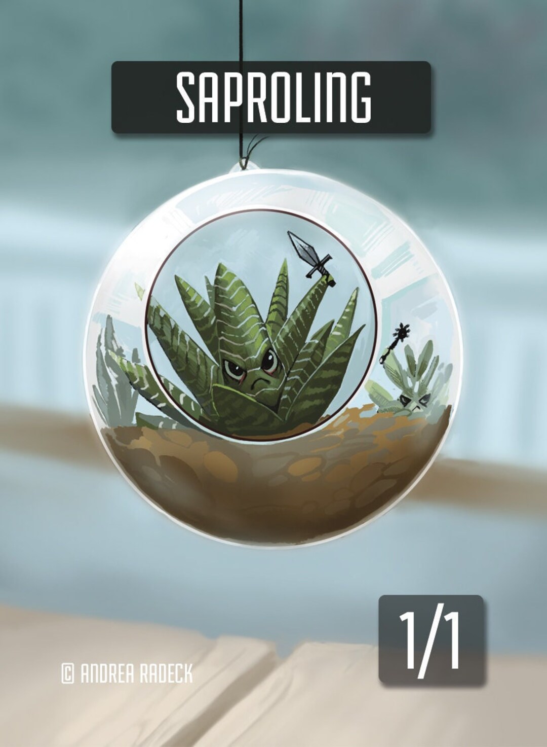 4x - 1/1 Saproling Token for Magic the Gathering - Etsy