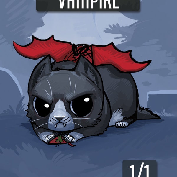 Vampire Token - Etsy