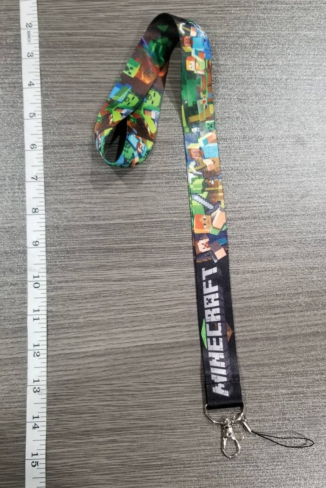 Minecraft Themed Lanyard - Etsy
