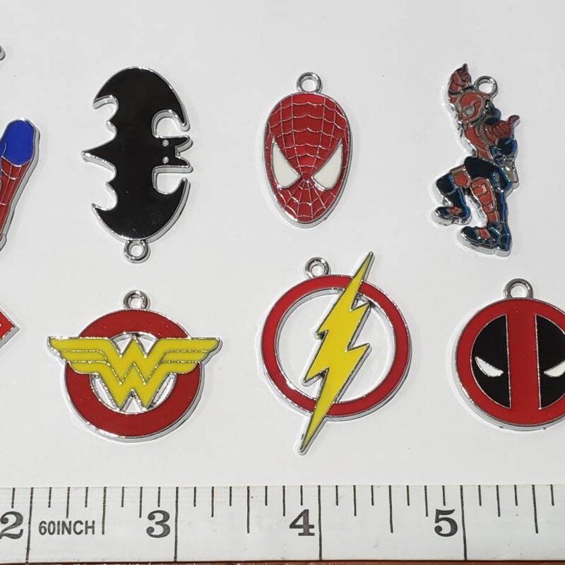 Marvels Charms - Etsy