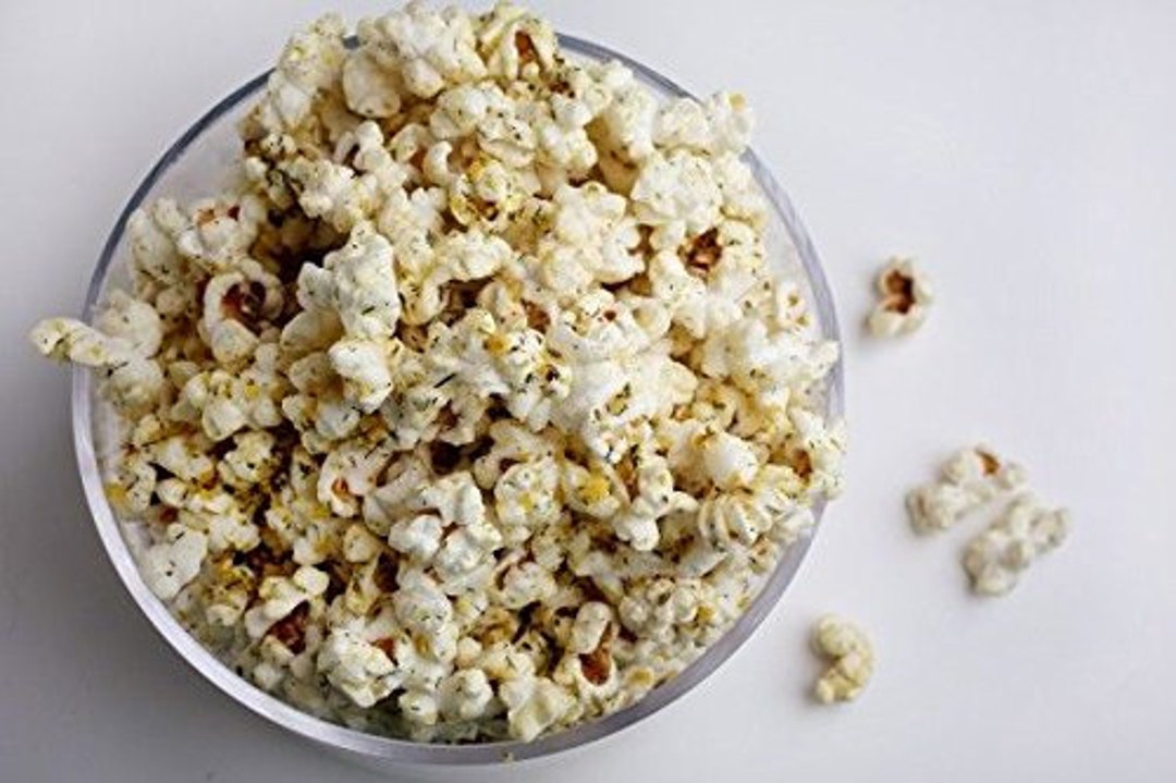 Herbal Popcorn: Savory Sea Salt Snack - Maine Made (5oz) - Etsy
