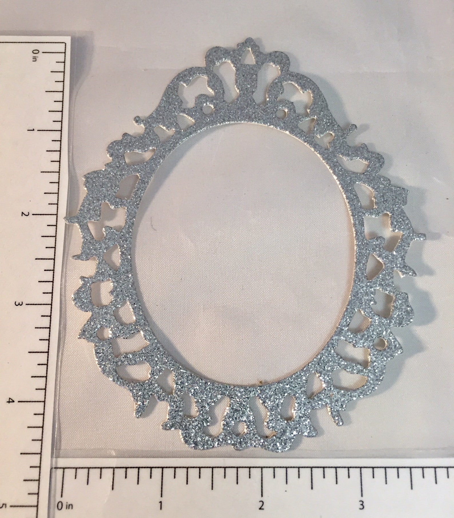 Tim Holtz Die Cuts Oval Ornate Frame Six Frames Shiny | Etsy