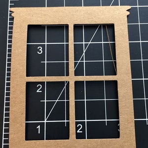 Tim Holtz Die Cuts * Window and Window Box * Sizzix 658780 * Ten Sets ...