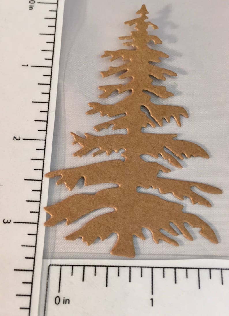 Holiday Die Cuts * Little Christmas Trees * Twelve Trees * Forest ...