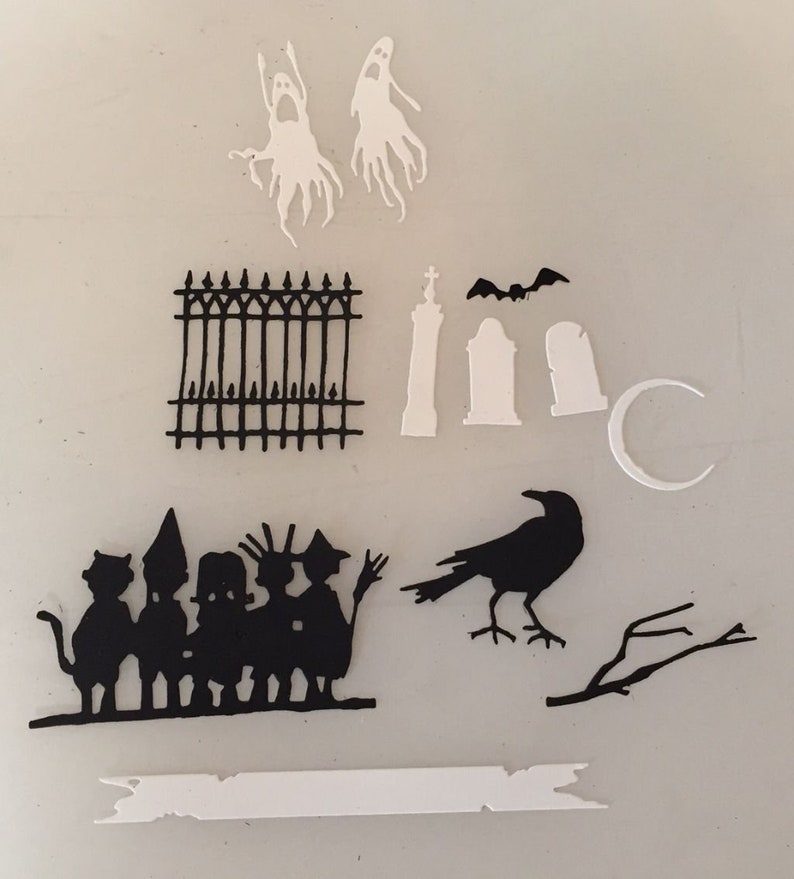 Tim Holtz Halloween Die Cuts Vault Series Classic Tim - Etsy