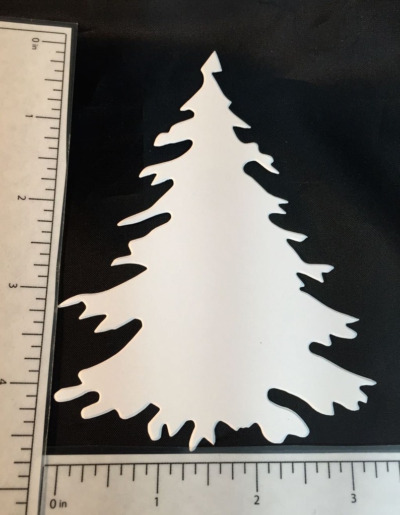 Tim Holtz Die Cuts Evergreentrees Twelve Trees Sizzix - Etsy