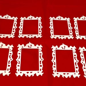 Tim Holtz Die Cuts * Ornate Frame #2 * Eight Frames * Cardstock ...