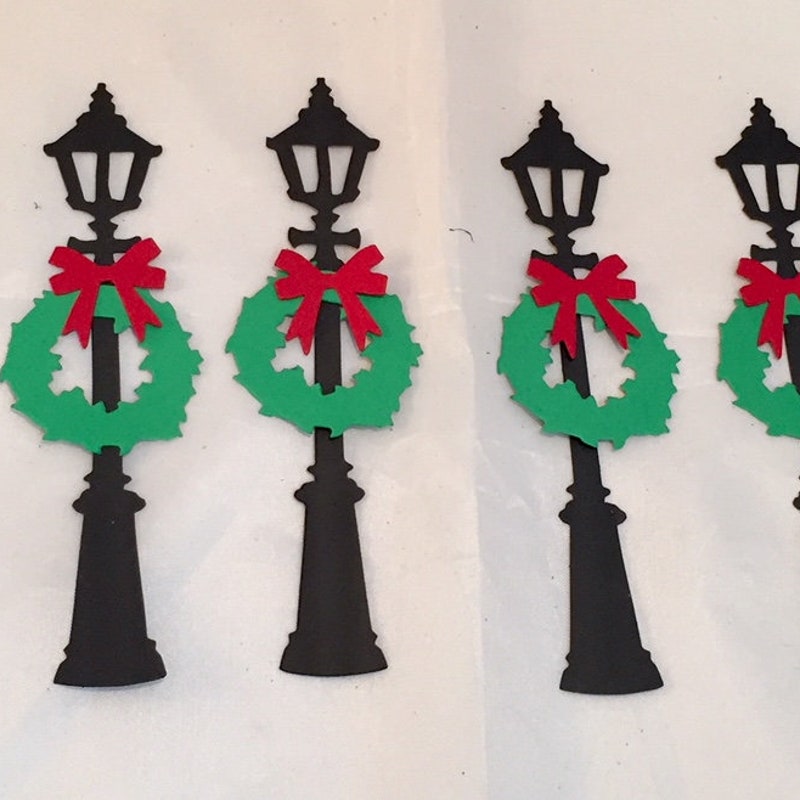 Christmas Lamp Post - Etsy