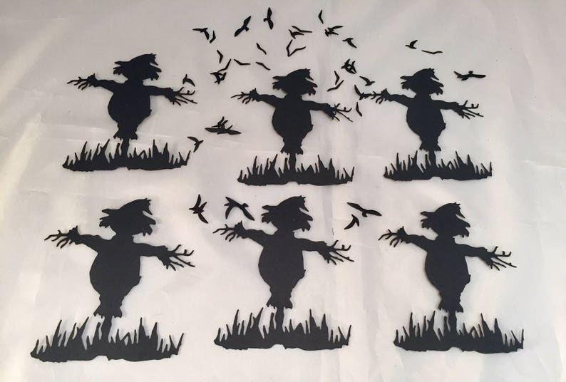 Tim Holtz Halloween Die Cuts * Scarecrow * New Design * Sizzix 662382 ...