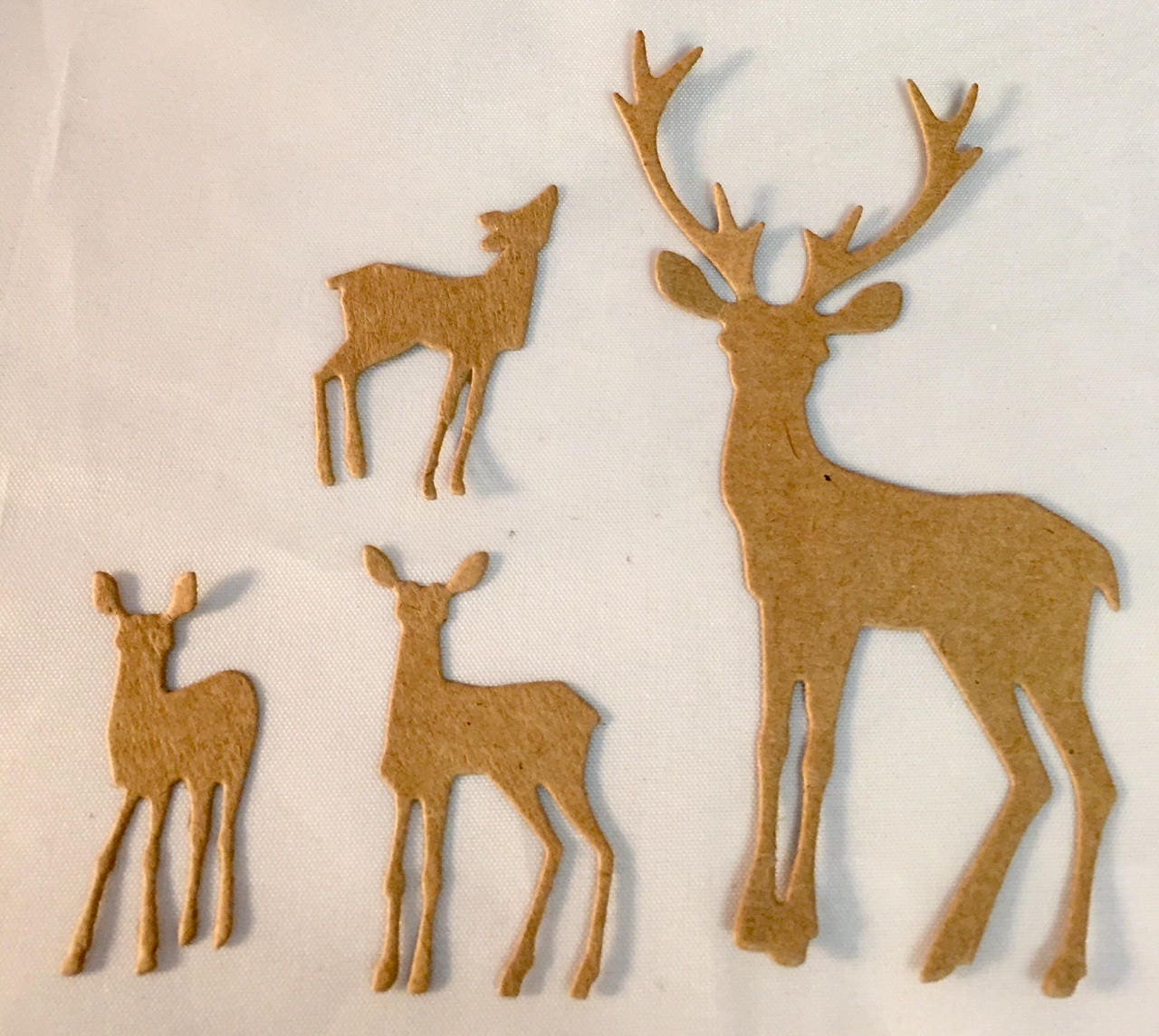 Tim Holtz Christmas Die Cuts Winter Wonderland Deer Six - Etsy.de