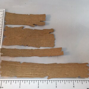 Tim Holtz Die Cuts * Embossed Planks * Four Designs * 8 of Each Design ...